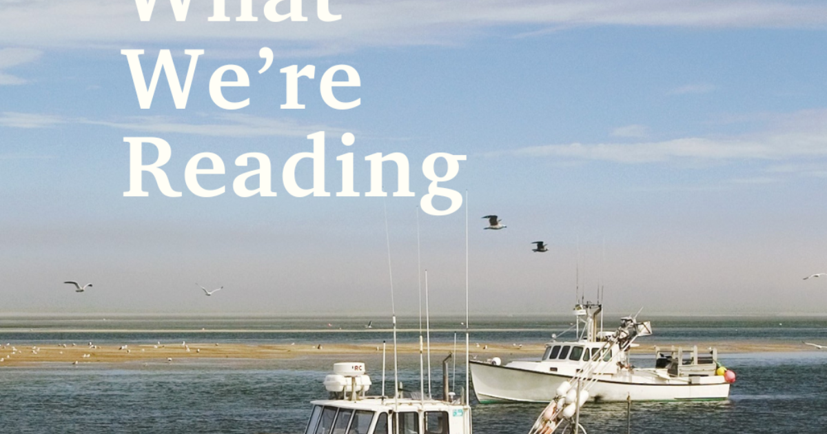 What We're Reading on… | Cape Cod Blue Economy Foundation, Inc.